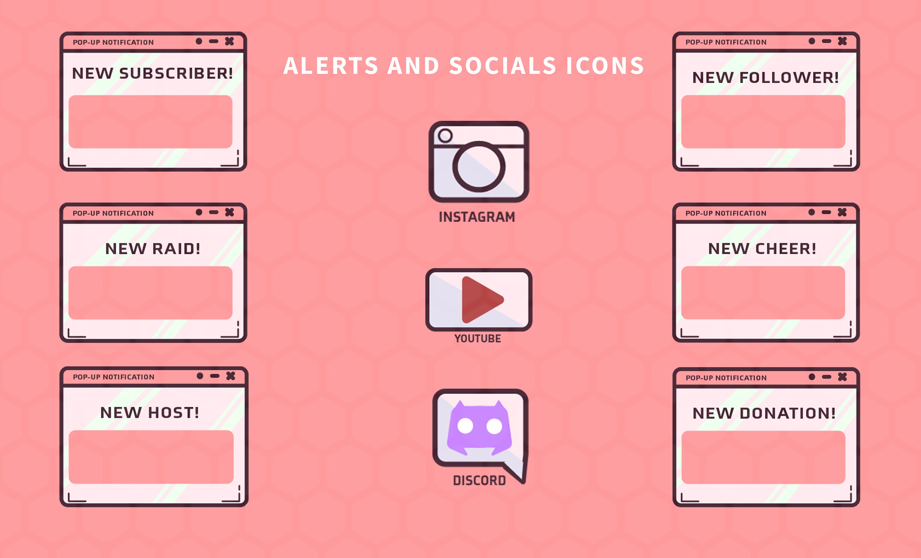 Retro Cute Computer Themed Twitch Overlay Packet - Etsy