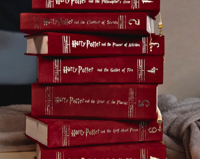 Harry Potter Handmade Classic Clothbound Hardcover Books | Custom ...