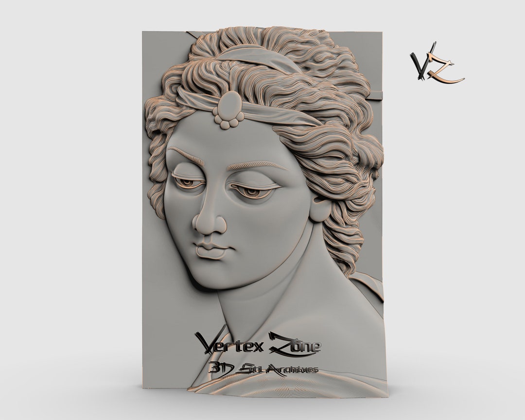 Women 3D STL Model for Cnc Users CNC Router Engraver - Etsy
