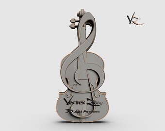 Sol Key, 3D STL Model, CNC Router Engraver, Artcam, Aspire, CNC Files ...