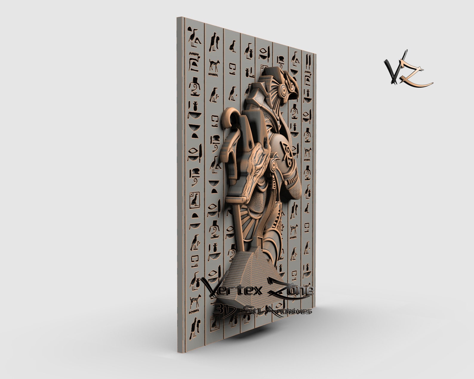 Egypt Gods 3D STL Model for Cnc Users CNC Router Engraver - Etsy