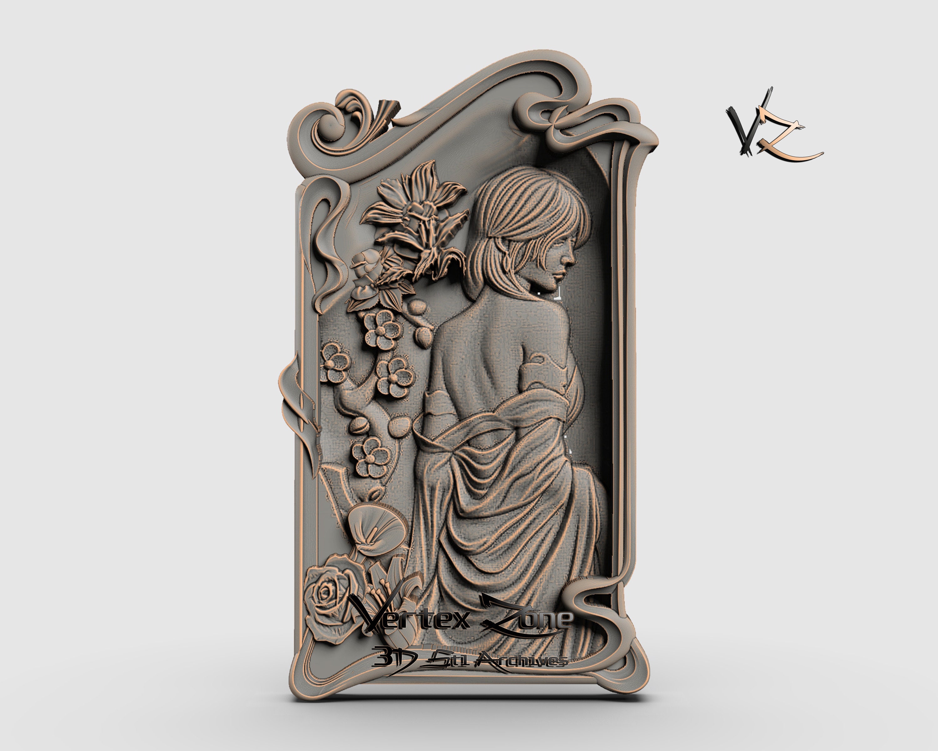 Women 3D STL Model for Cnc Users CNC Router Engraver | Etsy