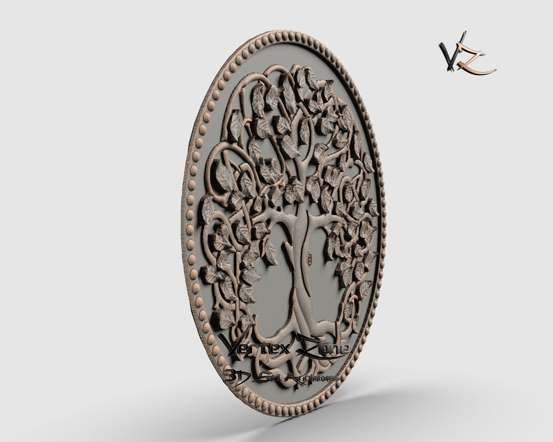 Tree of Life 3D STL Model for Cnc Users CNC Router Engraver - Etsy