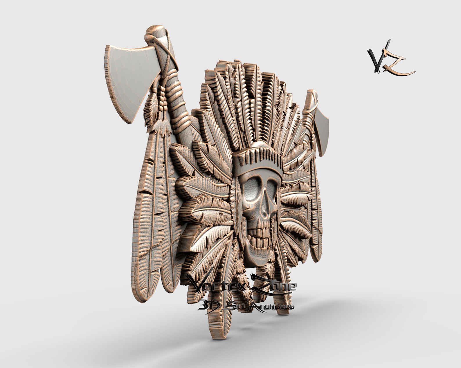 Skull 3D STL Model for Cnc Users CNC Router Engraver | Etsy