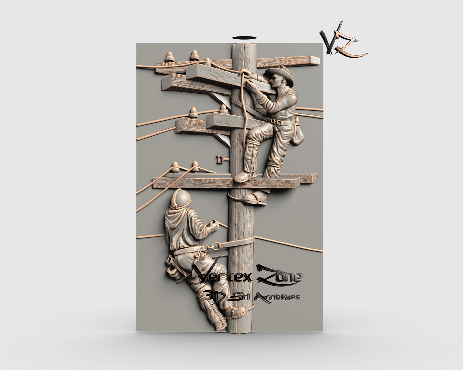 Linemans 3D STL Model for Cnc Users CNC Router Engraver - Etsy