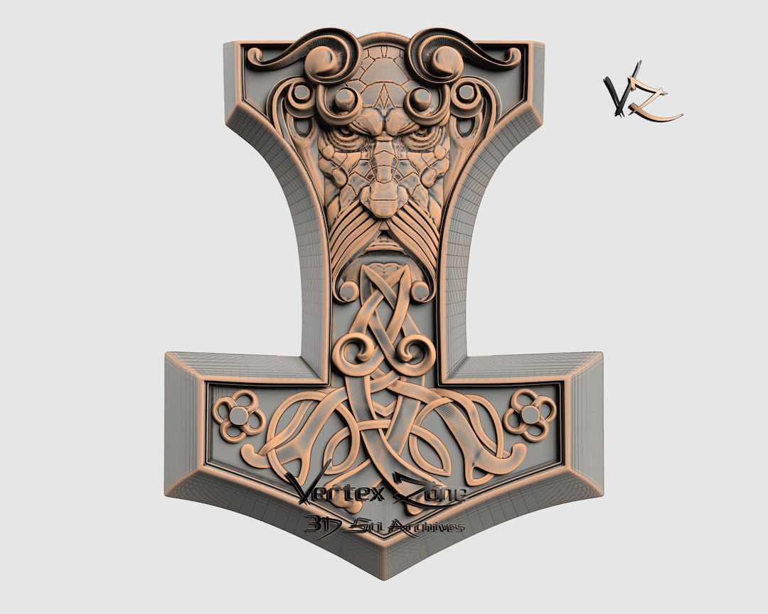 Celtic, 3D STL Model for Cnc Users, CNC Router Engraver, V-carve ...