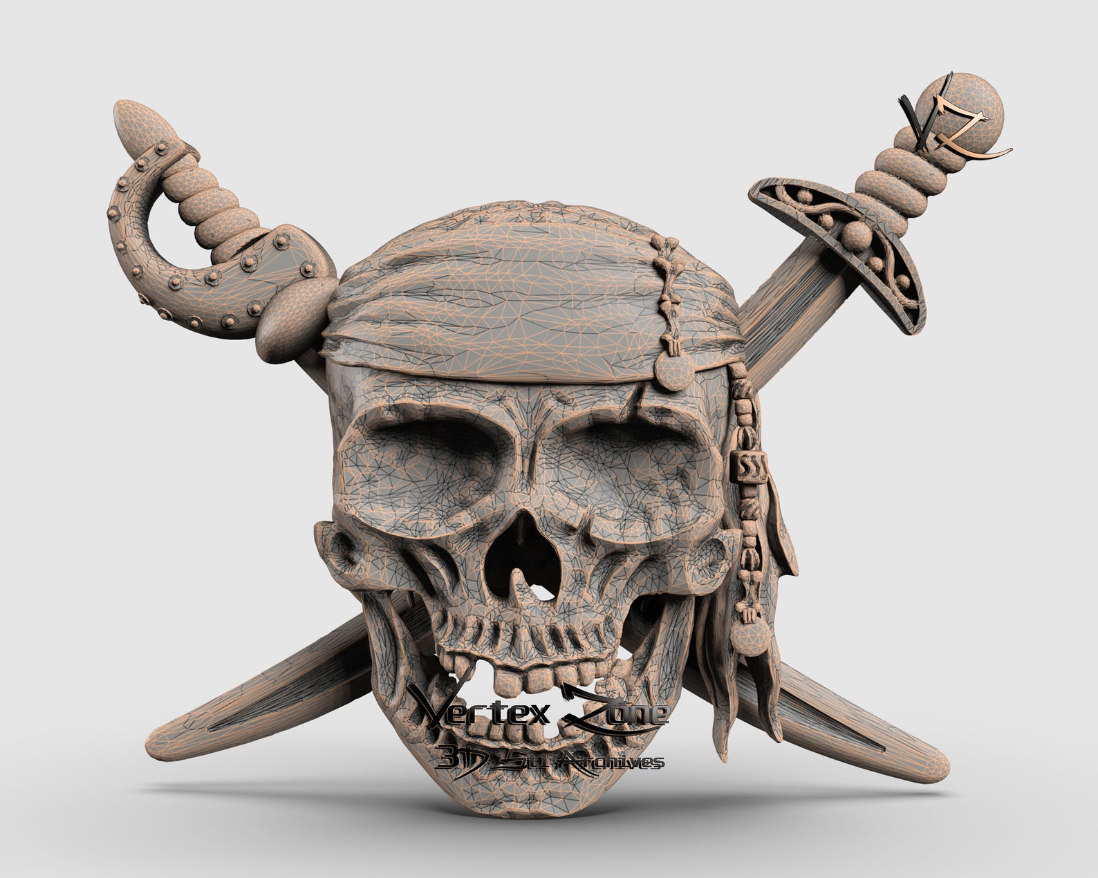 Skull 3D STL Model for Cnc Users CNC Router Engraver - Etsy UK