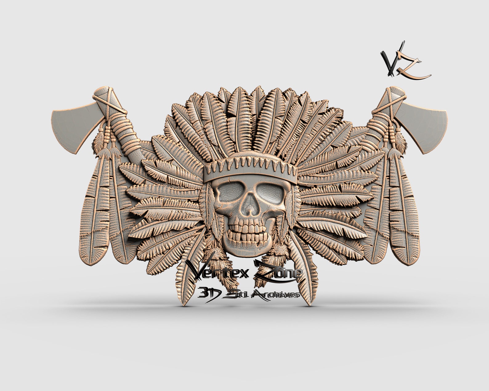 Skull 3D STL Model for Cnc Users CNC Router Engraver | Etsy