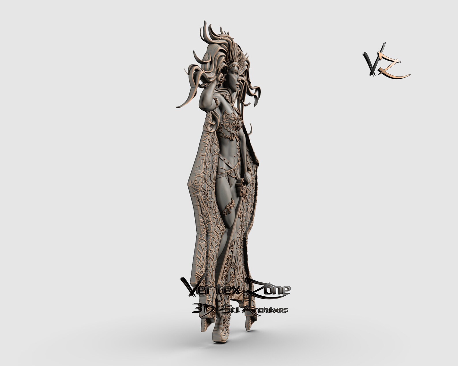 Warrior Women 3D STL Model for Cnc users CNC Router | Etsy