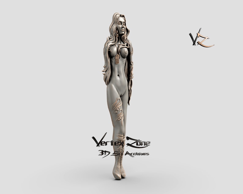 Sexy Girl 3d Stl Model For Cnc Users Cnc Router Engraver Etsy