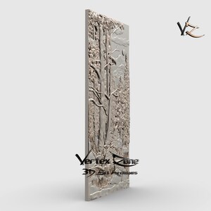 Forest, 3D STL Model for Cnc Users, CNC Router Engraver, V-carve ...