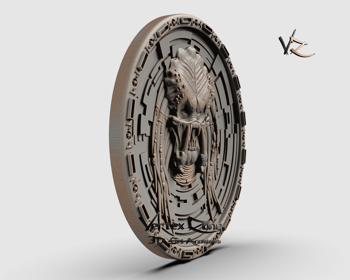 Predator 3D STL Model for Cnc Users CNC Router Engraver - Etsy