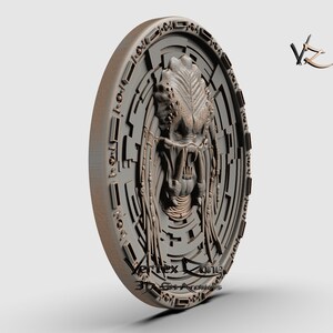 Predator, 3D STL Model for Cnc Users, CNC Router Engraver, V-carve ...