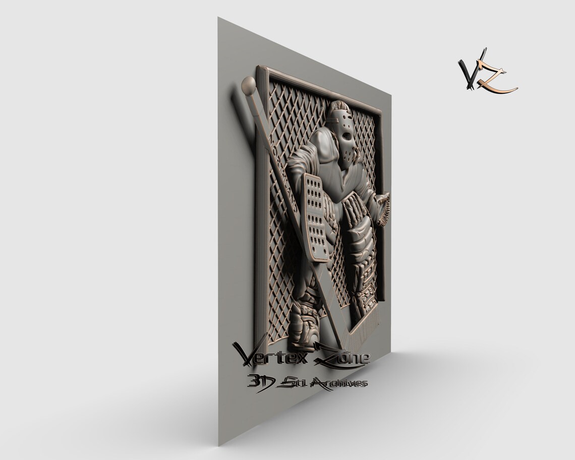 Goalkeeper 3D STL Model for Cnc Users CNC Router Engraver - Etsy