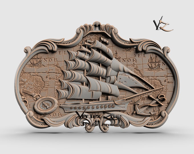 World Map, 3D STL Model for Cnc Users, CNC Router Engraver, V-carve ...