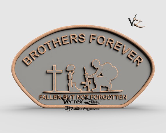 Brothers Forever 3D STL Model for Cnc Users CNC Router - Etsy
