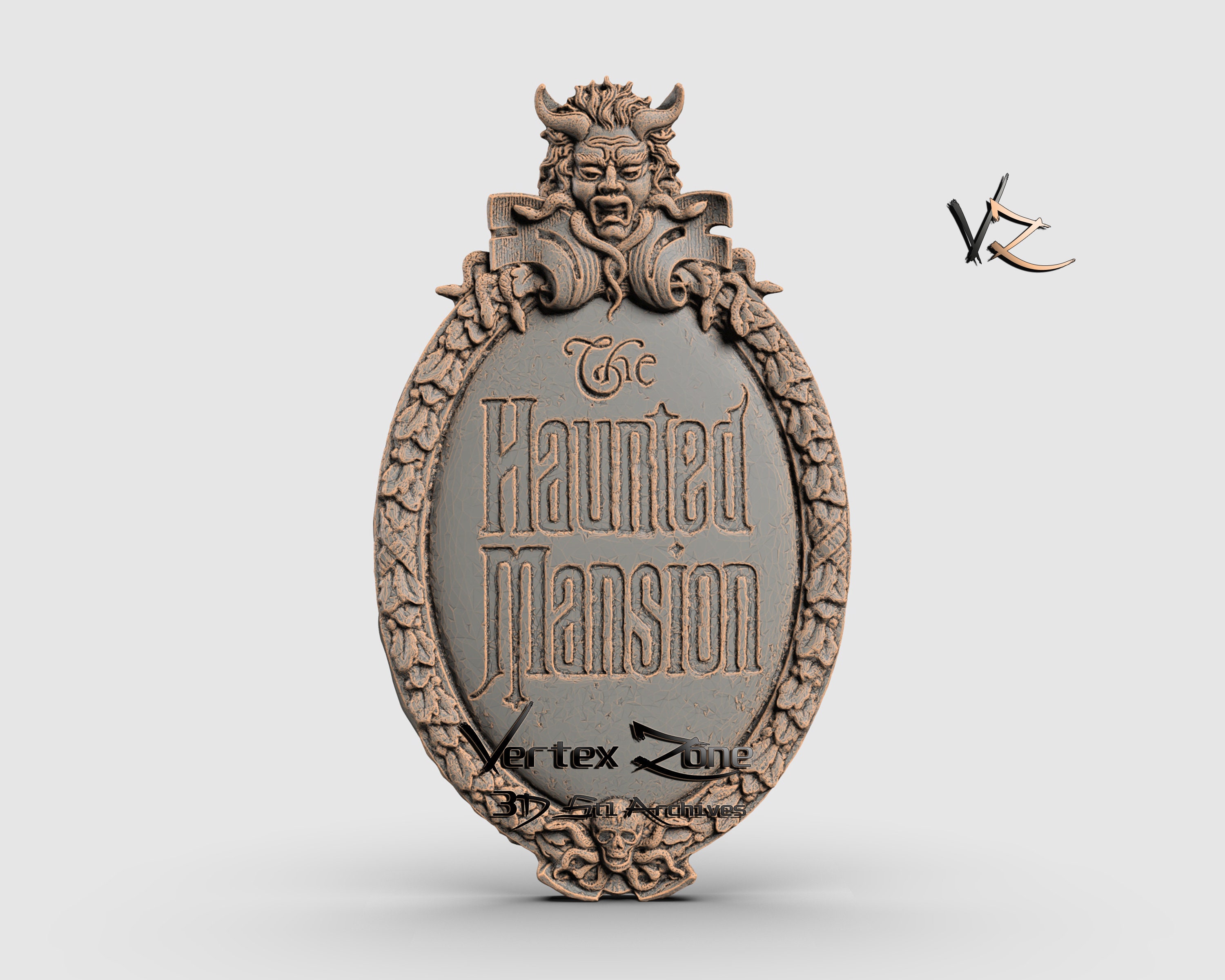 The Haunted Mansion 3D STL Model for Cnc Users CNC Router | Etsy Australia