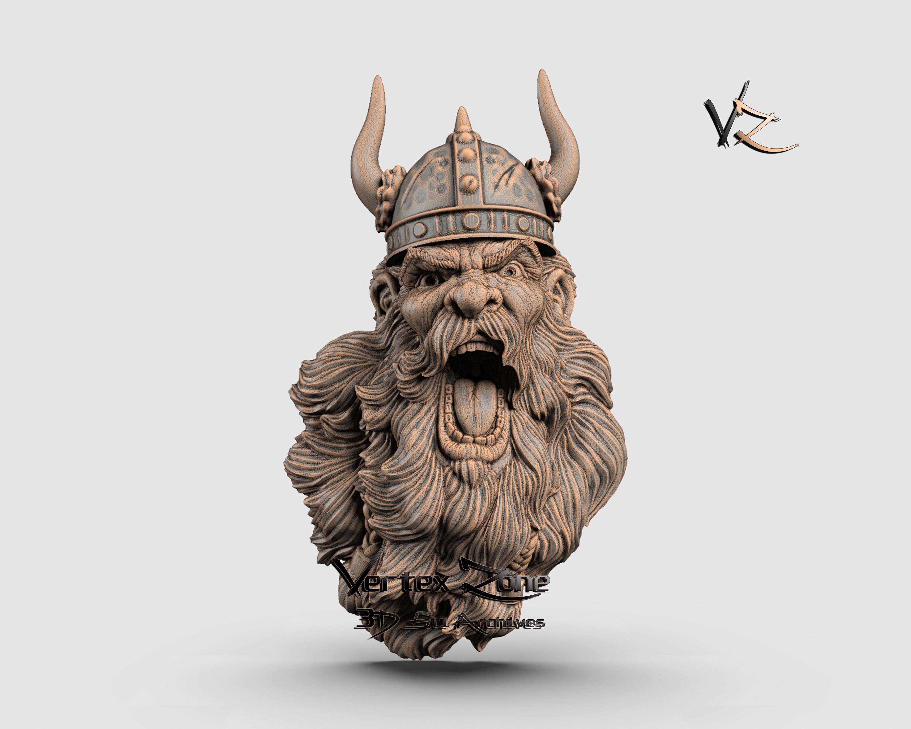 Viking 3D STL Model for Cnc Users CNC Router Engraver | Etsy Canada