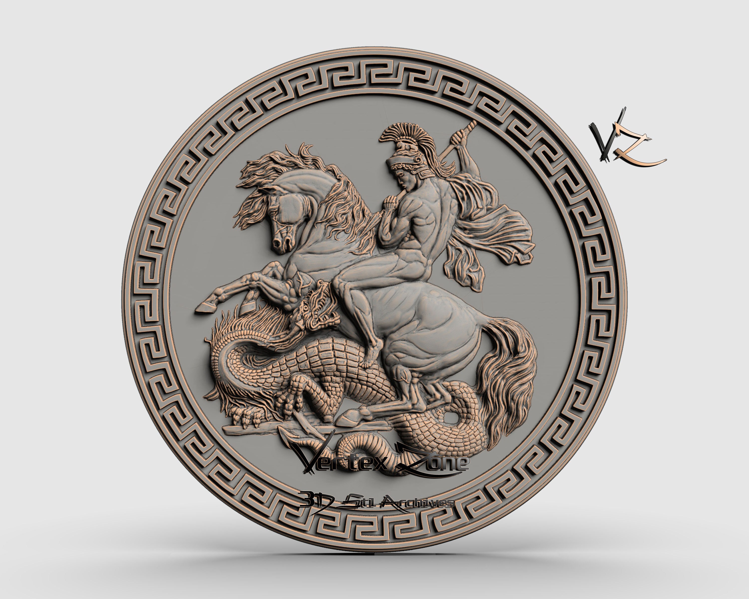 Saint George 3D STL Model for Cnc Users CNC Router Engraver - Etsy Canada
