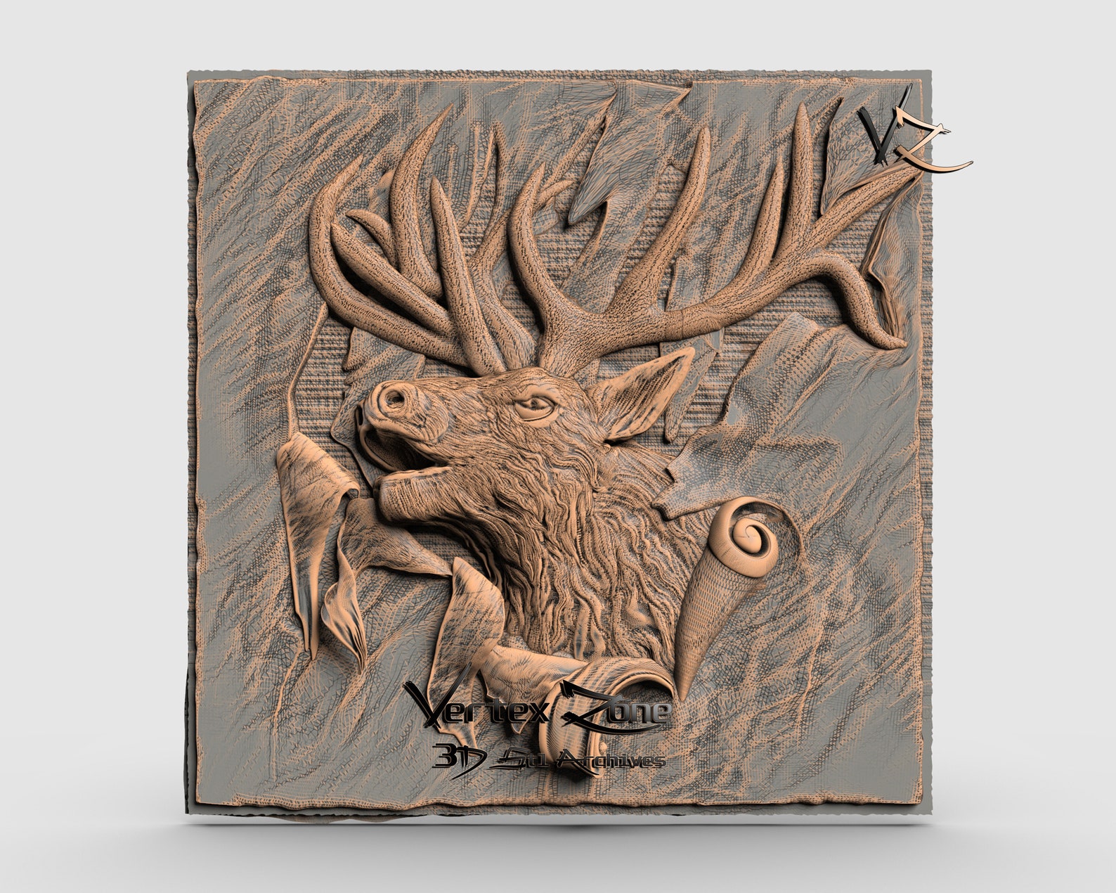 Deer 3D STL Model for Cnc Users CNC Router Engraver - Etsy