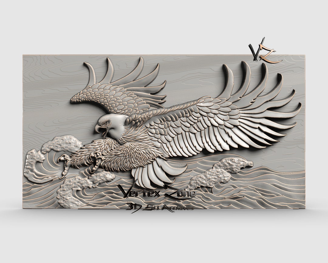 3D STL Model for Cnc Users, CNC Router Engraver, V-carve, Artcam ...