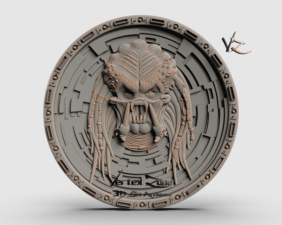 Predator 3D STL Model for Cnc Users CNC Router Engraver - Etsy
