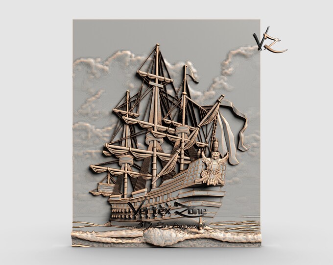 Mermaid, 3D STL Model for Cnc Users, CNC Router Engraver, V-carve ...