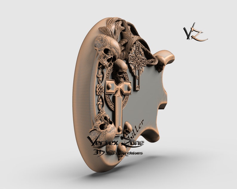 Skull Guitar Case 3D STL Model for Cnc Users CNC Router - Etsy