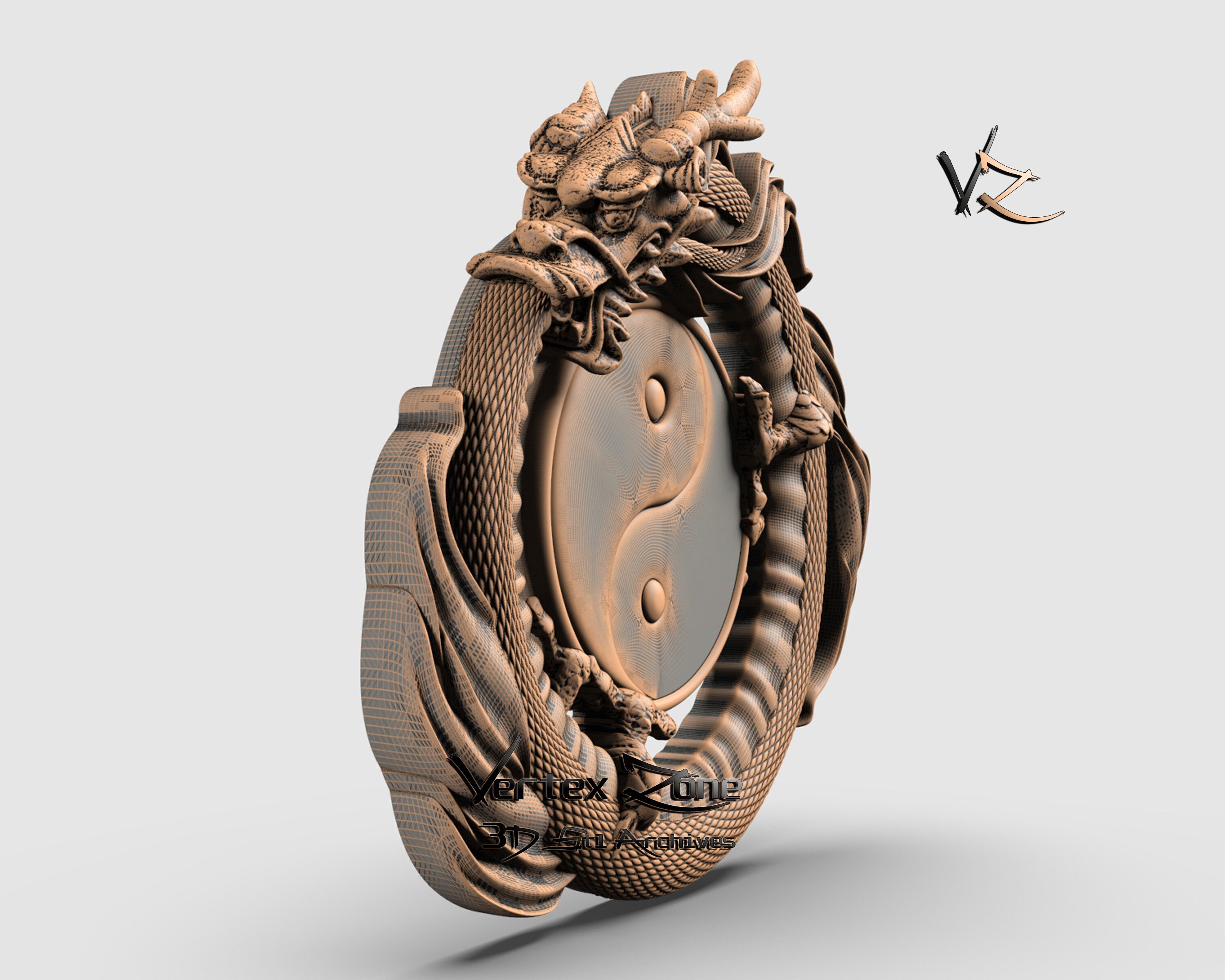 Dragon 3D STL Model for Cnc Users CNC Router Engraver | Etsy