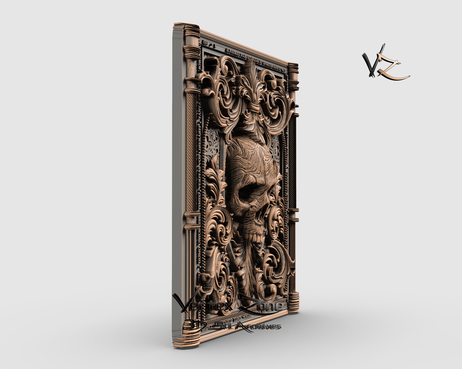 Skull 3D STL Model for Cnc Users CNC Router Engraver - Etsy