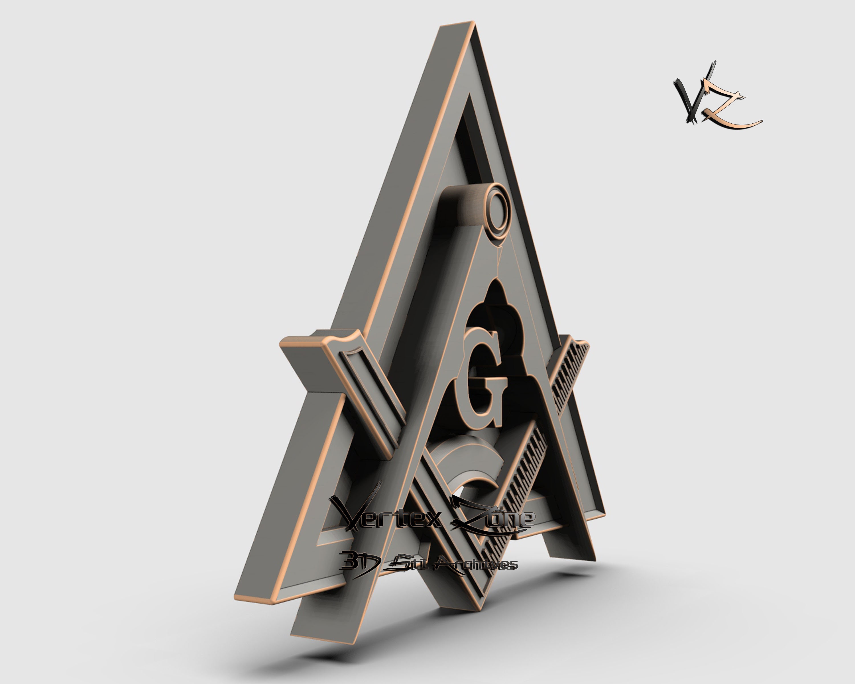 Masonic 3D STL Model for Cnc Users CNC Router Engraver - Etsy Canada