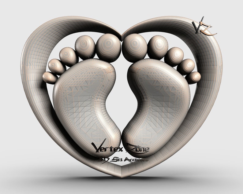 Baby Foot 3D STL Model for Cnc Users CNC Router Engraver - Etsy