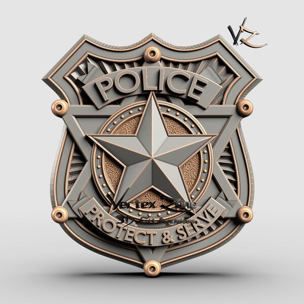 Police Badge - Etsy