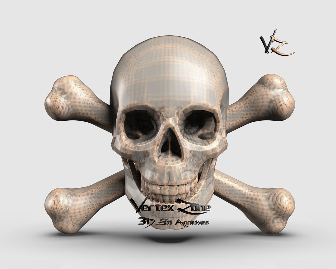 Skull 3d Stl Model For Cnc Users Cnc Router Engraver V Carve Artcam