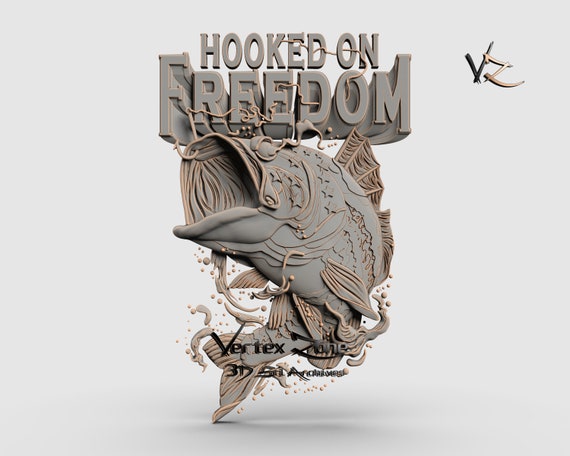 Fish 3D STL Model for Cnc Users CNC Router Engraver | Etsy