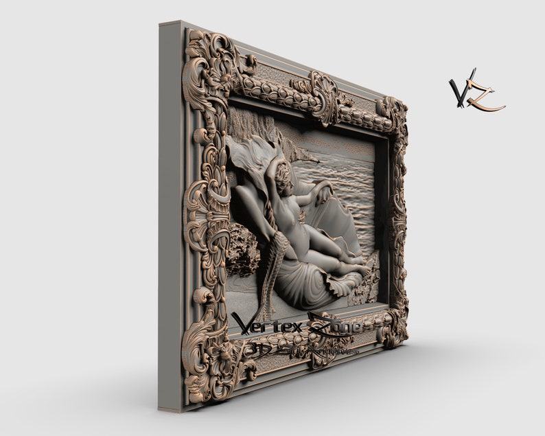 Venus Birth 3D STL Model for Cnc Users CNC Router Engraver - Etsy