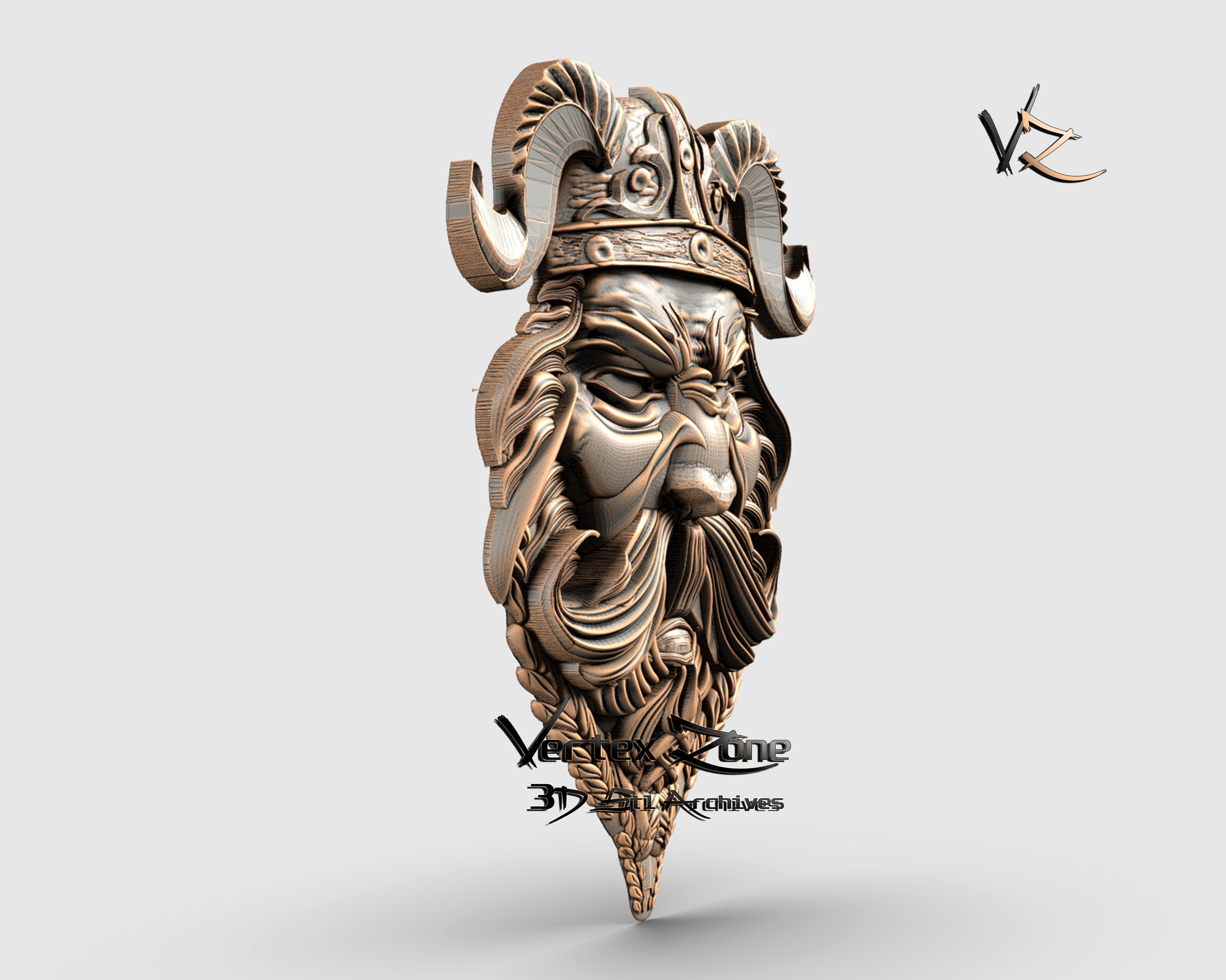 Viking 3D STL Model for Cnc Users CNC Router Engraver | Etsy