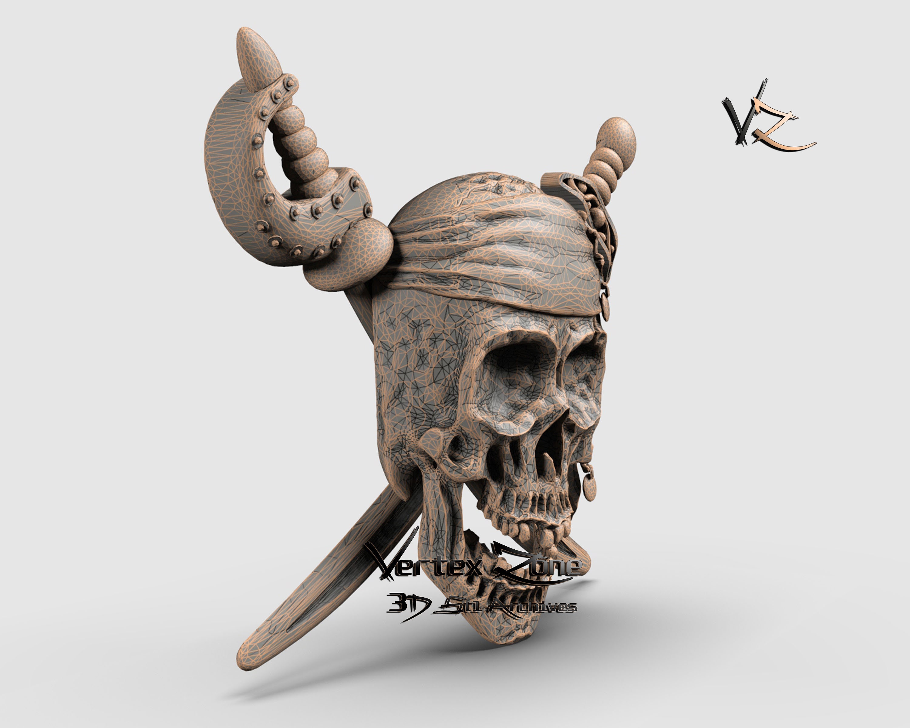 Skull 3D STL Model for Cnc Users CNC Router Engraver - Etsy UK