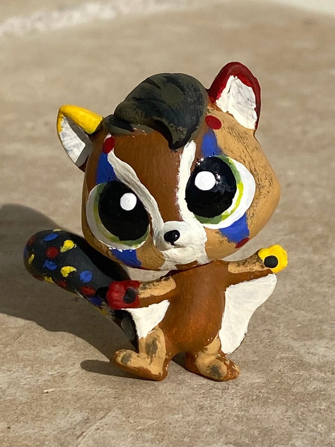 Littlest Pet Shop Flying-squirrel Clown Custom - Etsy