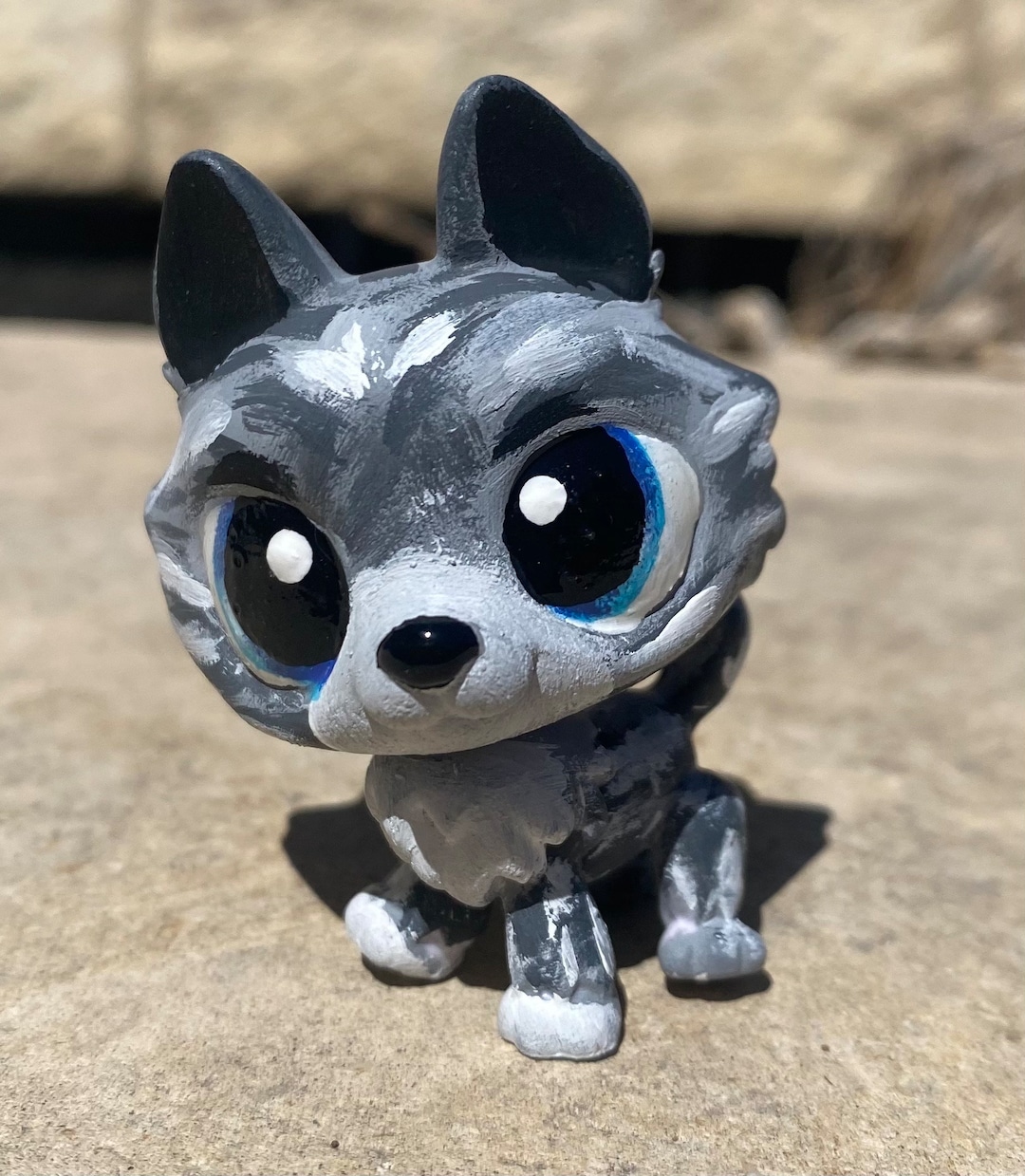 Littlest Pet Shop Wolf-husky Custom - Etsy