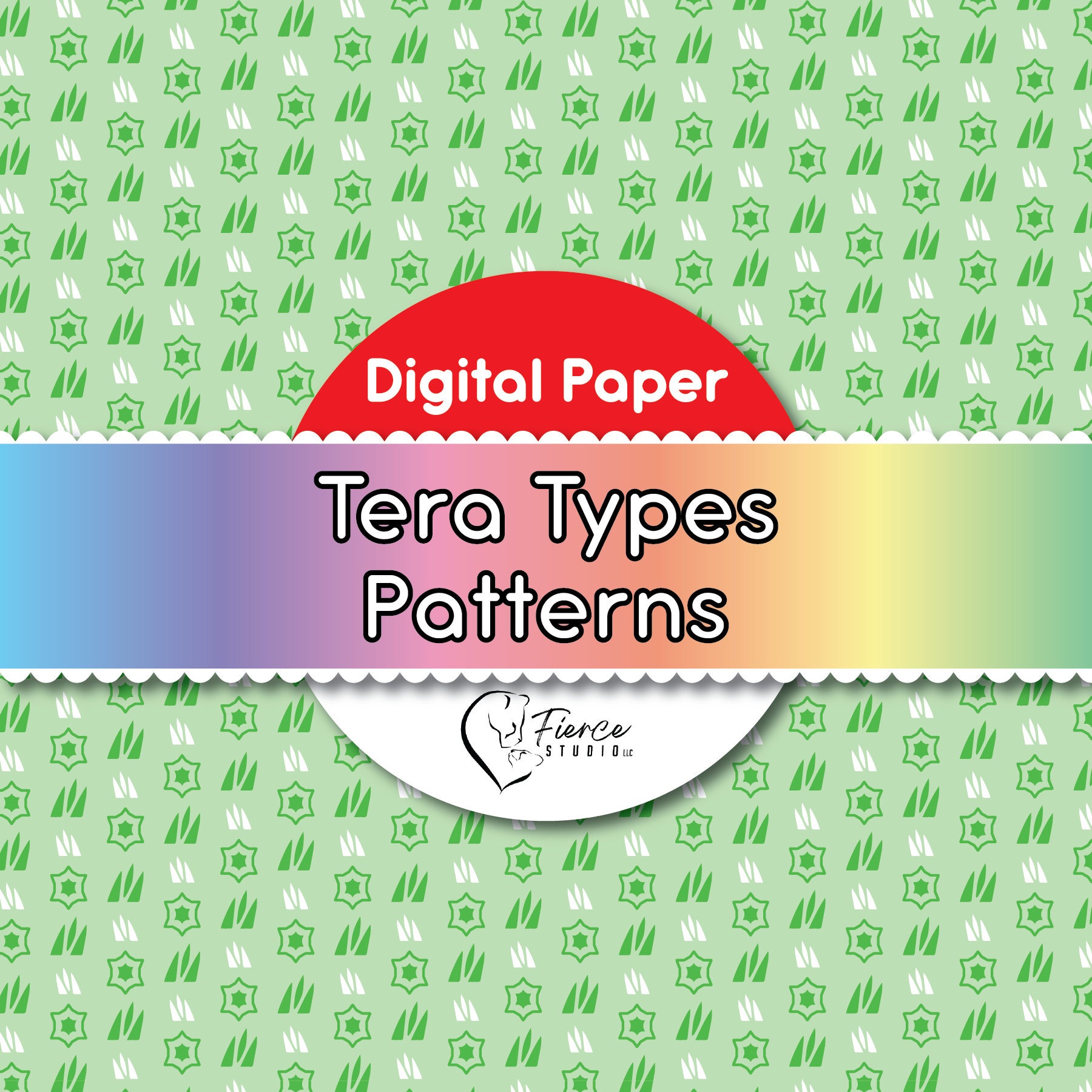 18 Tera Types Pattern Digital Paper - Etsy