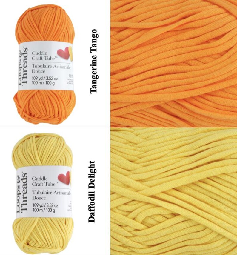 Cuddle Craft Tube Yarn by Loops and Threads - Etsy