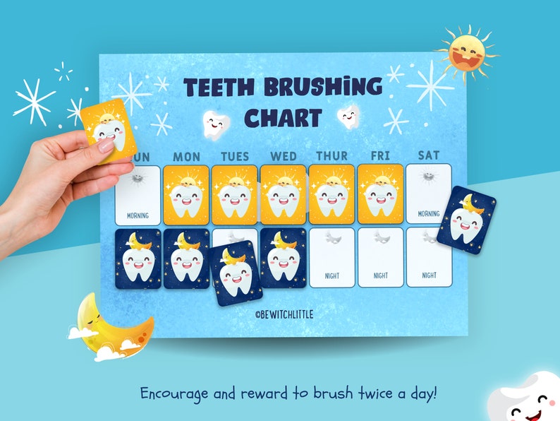 Dental Health Preschool Toddler Activity Printable Montessori - Etsy
