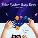 Solar System Busy Book Printable Quiet Book Learning Binder With Solar ...