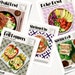 Food Posters Set of 28, Food Wall Art, Printable Traditional Foods ...