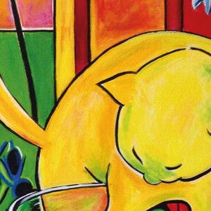 Henri Matisse, the Cat With Red Fish, Full Page Scan Printable Wall Art ...