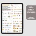 Digital Planner Stickers, 1700+ Goodnotes Stickers, for Notebooks (PNG ...