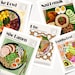 Food Posters Set of 28, Food Wall Art, Printable Traditional Foods ...