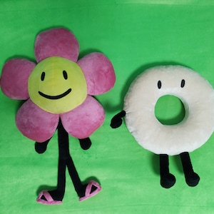 Custom Plush Toy Inspired by Flower From Inanimate Insanity, Toy Made ...