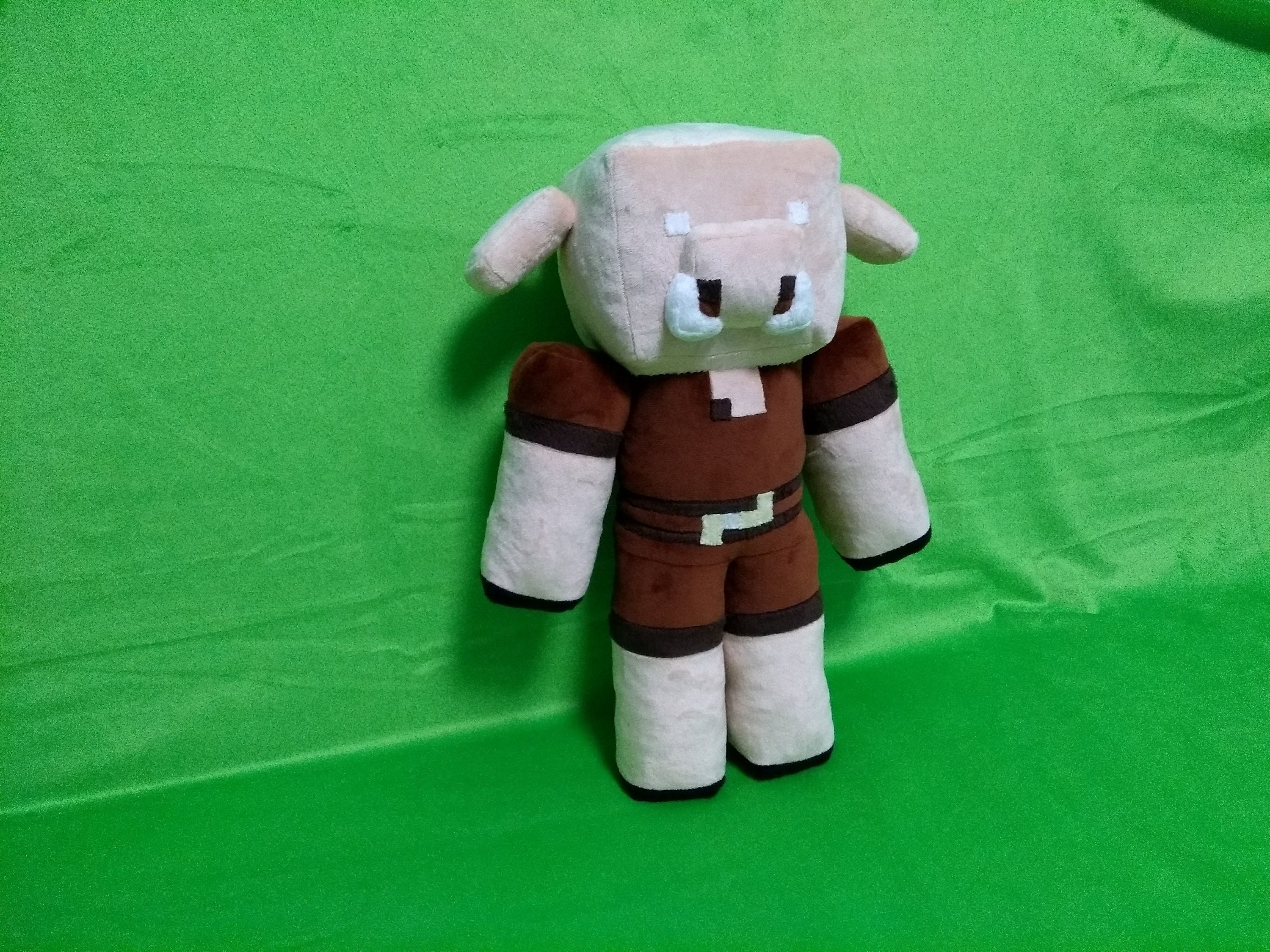 Custom Plush Toy Piglin Inspired by Minecraft | Etsy